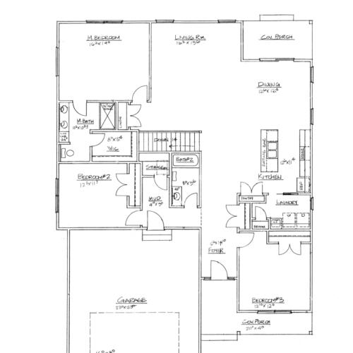 The Tyler – 2 Car | Schilling Construction